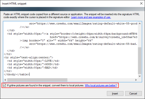 Integrations One Click Surveys CrewHu CodeTwo Email Signatures