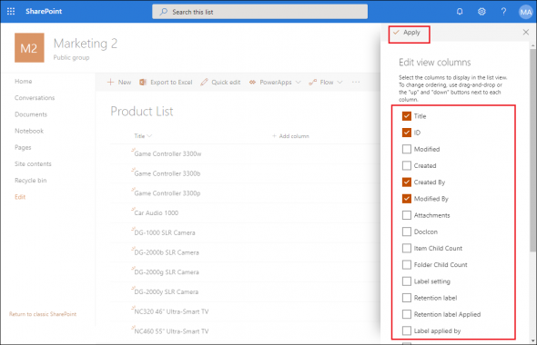 Custom Columns Are Missing In Restored SharePoint Lists