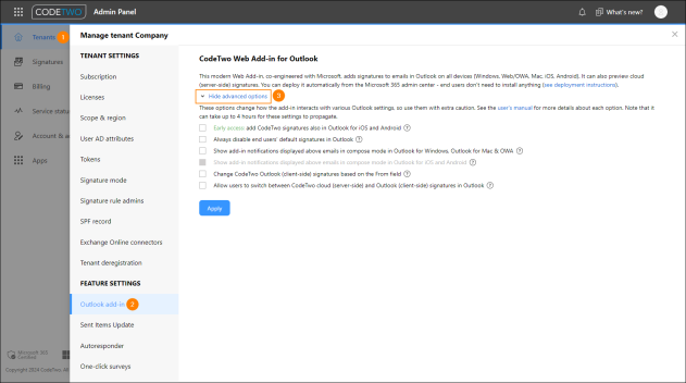 Get Started Deploy Outlook Add In Modern Web Add In CodeTwo Email
