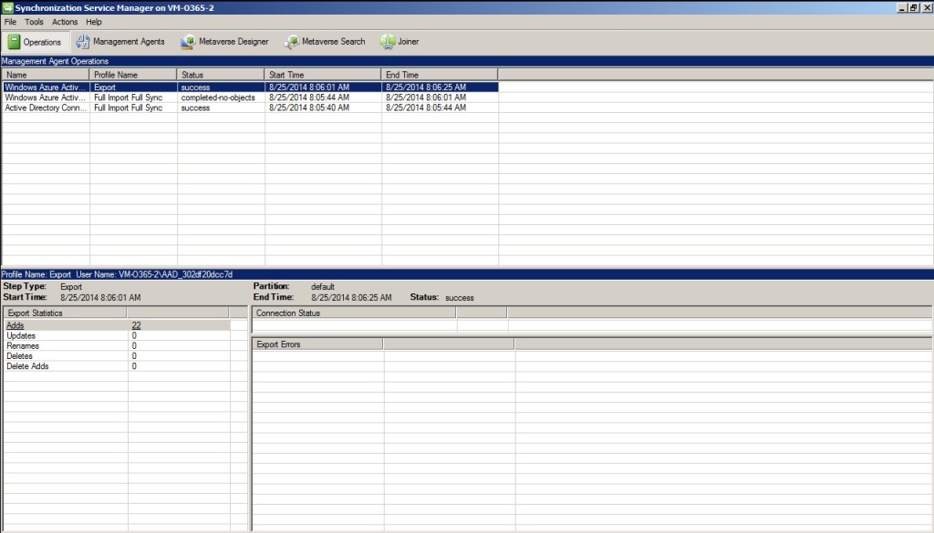 How to sync local Active Directory to Office 365 with DirSync | Pella ...