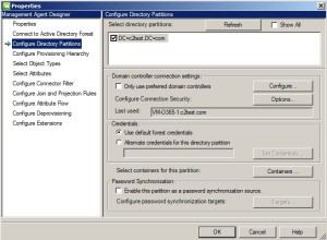 Synchronizing local AD to Office 365 by using DirSync