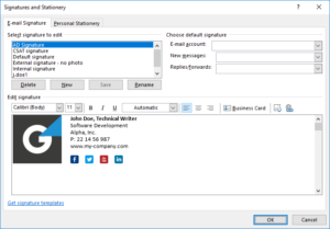 How to deploy an email signature in Outlook by using a Visual Basic script