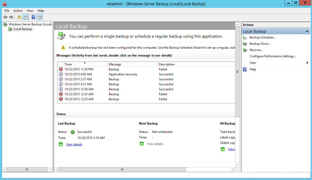 Exchange Server mailboxes backup - what's the best way to do it?