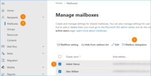 How to grant full access permissions to all mailboxes with PS