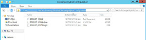 Exchange Hybrid Configuration Wizard step by step guide