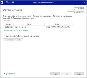 Exchange Hybrid Configuration Wizard step by step guide