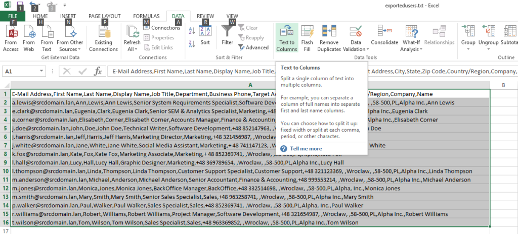 How to export users from Active Directory - Admin's blog