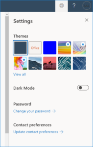 How to change language in Office 365 portal in hybrid setup?