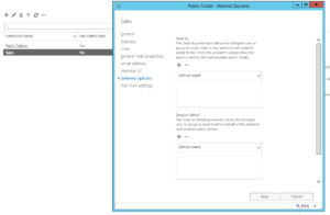 How to set up an auto reply for public folder in Exchange