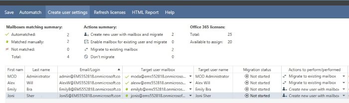 How to migrate mailboxes between Office 365 tenants?