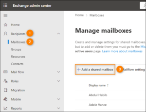 How to migrate public folders to a shared mailbox