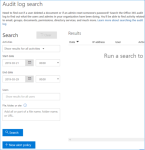 How to enable and view SharePoint Online audit logs?