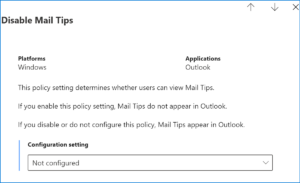MailTips in Microsoft 365 - warn users before they send an email