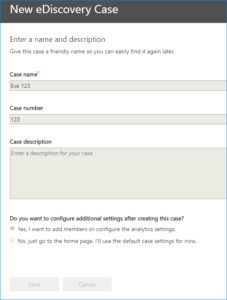 How to use Advanced eDiscovery case in Microsoft 365