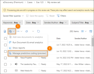 How to use Advanced eDiscovery case in Microsoft 365