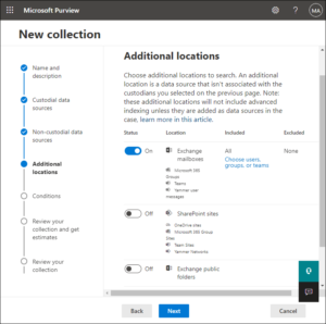 How to use Advanced eDiscovery case in Microsoft 365