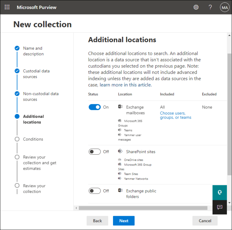 How to use Advanced eDiscovery case in Microsoft 365