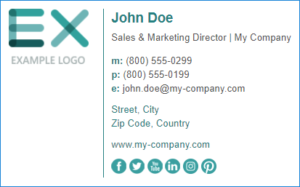 Create Outlook HTML email signatures for all users with VBScript