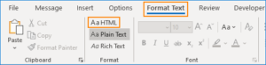 How to reply to plain text emails in HTML in Outlook and other clients
