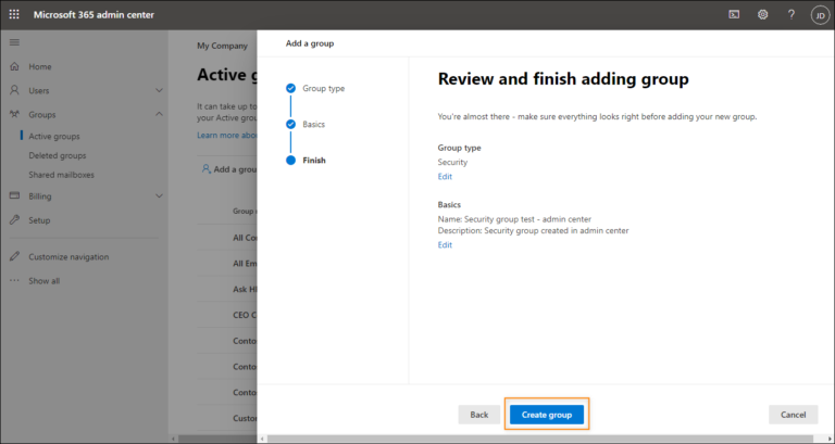 Office 365 security groups – learn how to manage them