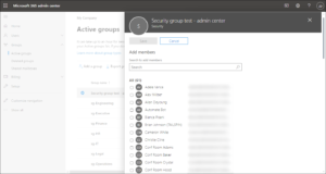 Office 365 security groups – learn how to manage them