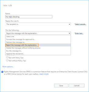 Creating a no-reply mailbox for your Microsoft 365 organization