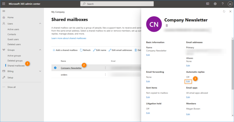 Creating a no-reply mailbox for your Microsoft 365 organization