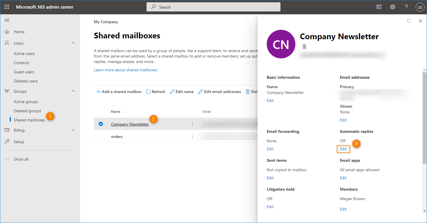 Creating a no-reply mailbox for your Microsoft 365 organization