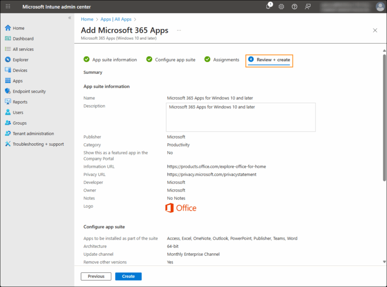 A quick guide to deploy an app via Microsoft Intune