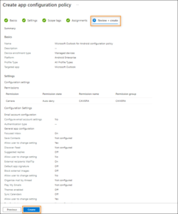 How to deploy Microsoft Outlook for Android via Intune