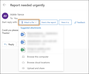 Disabling Outlook suggested replies in a few clicks
