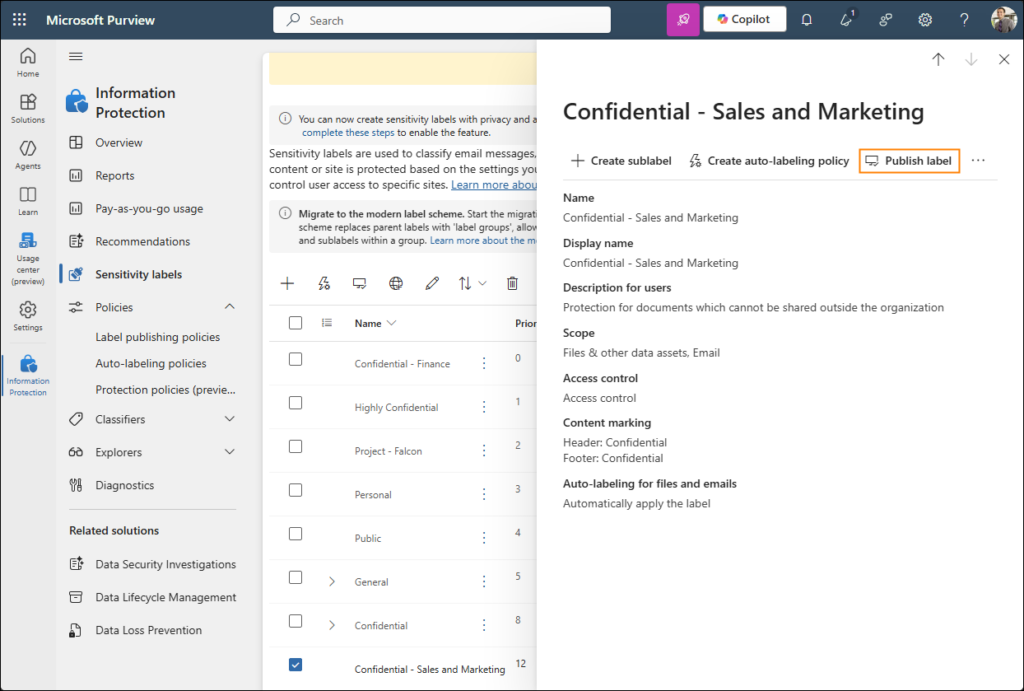 All about sensitivity labels in Microsoft 365 (Office 365)
