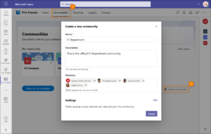 Improve employee experience with Viva Engage, Goals, and Sales