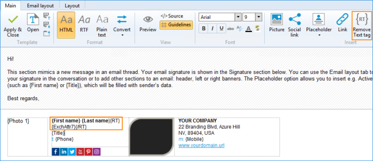 Gender pronouns in email signatures - how to use them