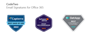 CodeTwo is 2022 signature software leader on top review sites