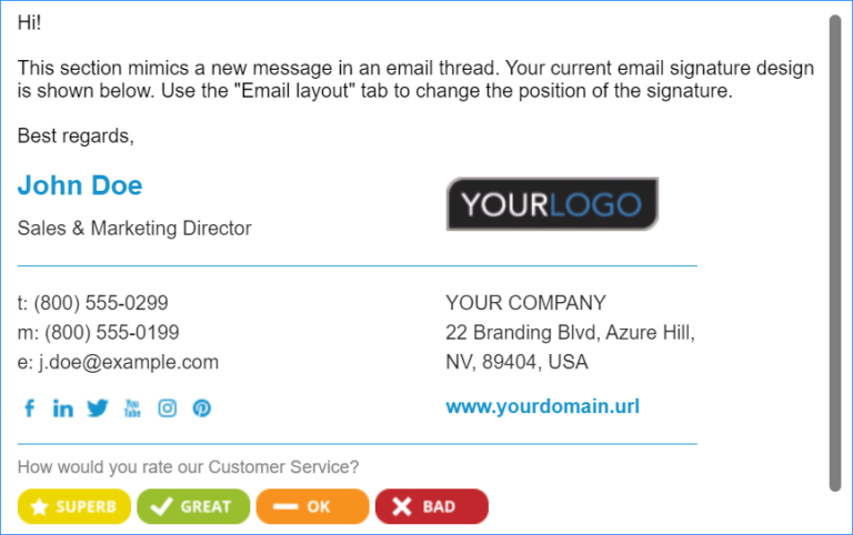 Email signature surveys - how to measure customer satisfaction