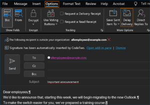 How to delay sending an email in Outlook - a quick guide