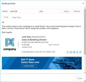 Gender pronouns in email signatures - how to use them