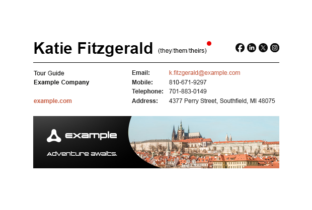 Gender pronouns in email signatures - how to use them and why