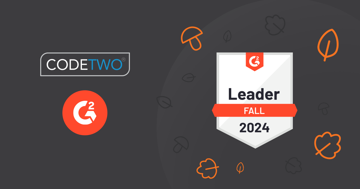CodeTwo is G2 Fall 2024 Leader among email signature tools