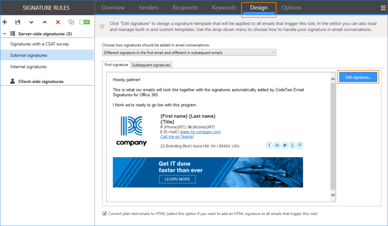 Gender pronouns in email signatures - how to use them
