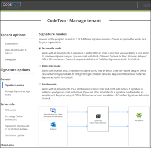 CodeTwo signatures added directly in Outlook & new signature modes