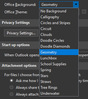 How to change color scheme in Outlook 2019, 2016, 2013, 2010 and 2007