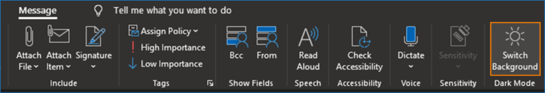 Dark mode in Outlook finally released! See how it works