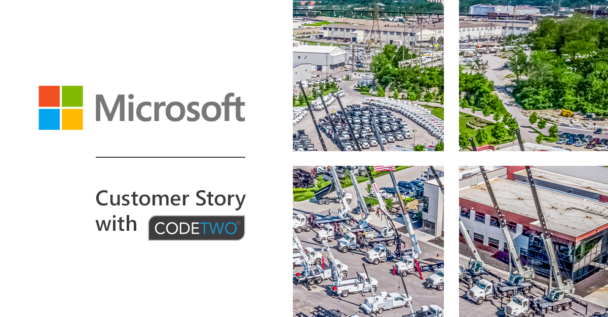 CTOS and CodeTwo customer success story featured by Microsoft