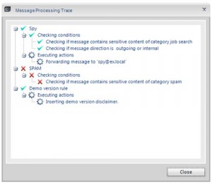 How to trace your rules and messages in CodeTwo Exchange Rules Pro