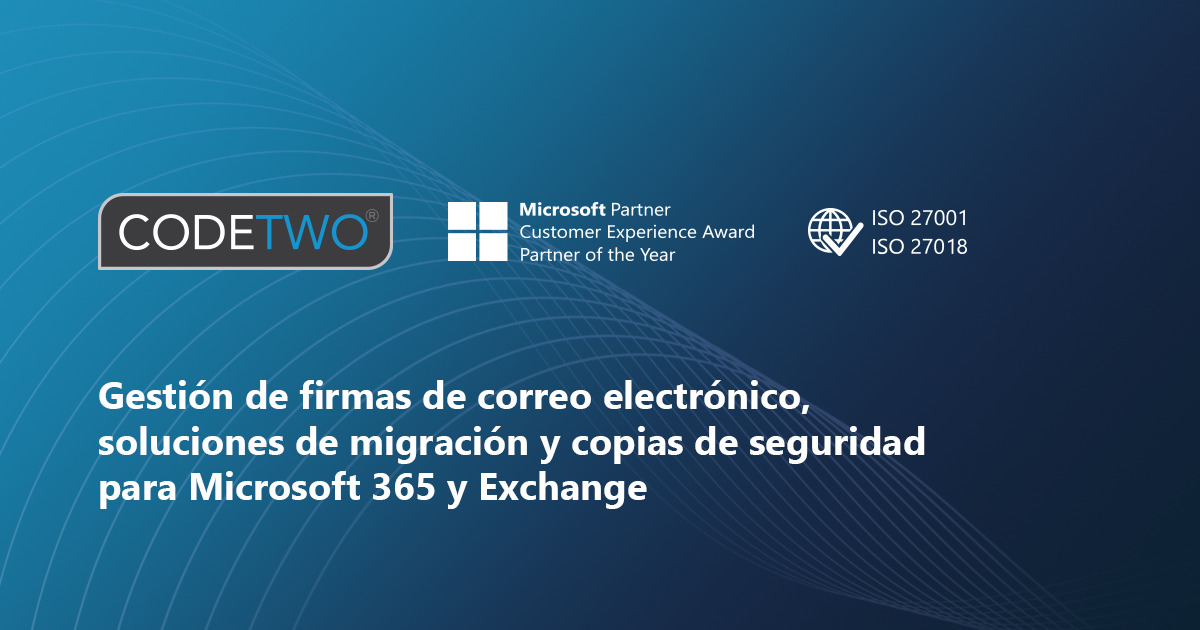 CodeTwo Email Signatures 365 - ¿Cómo funciona el programa?