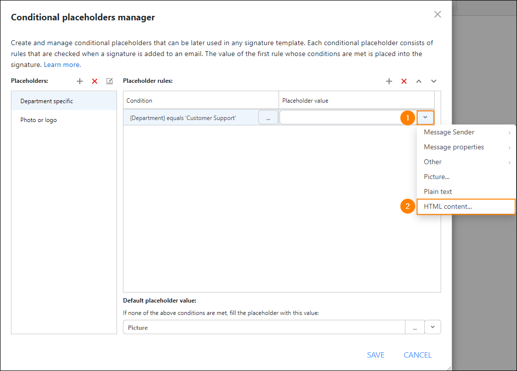 Examples of use - Email signatures - Create a modular signature | CodeTwo Email Signatures 365 ...