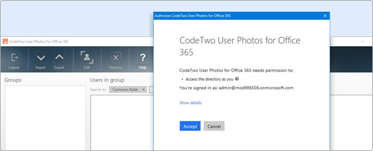 Download CodeTwo User Photos for Office 365
