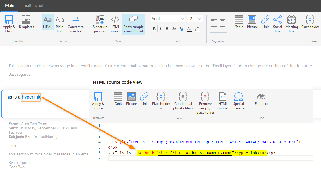 Hyperlinks: how to change their color and style, and add Active ...